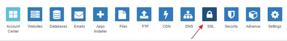 How to import an existing SSL certificate to myASP.NET?