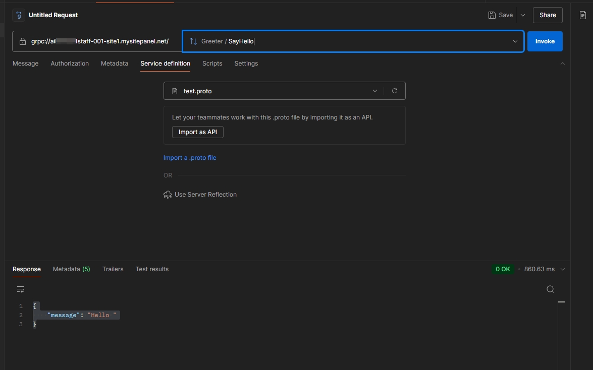 Create a gRPC client and server in ASP.NET Core - myASP.NET
