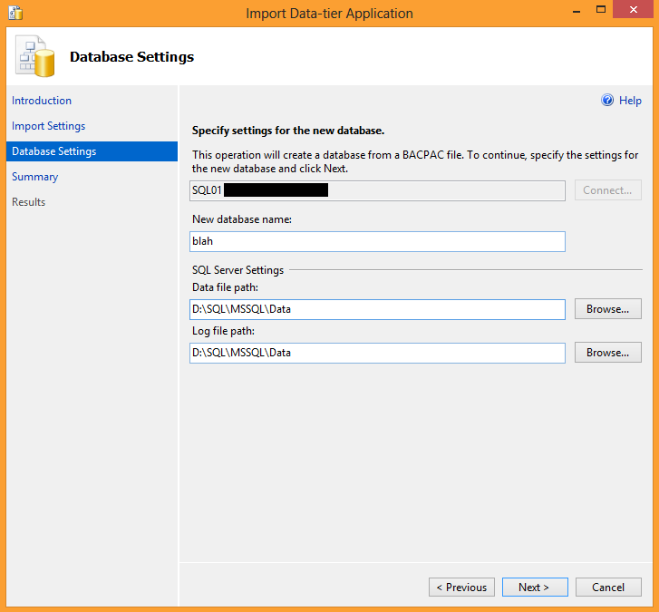 How To Restore Azure Database Bacpac File To Sql Server