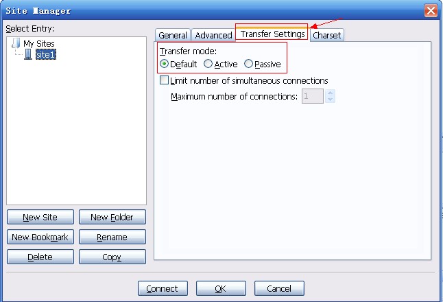 How to setup Filezilla to use Passive or Active mode?