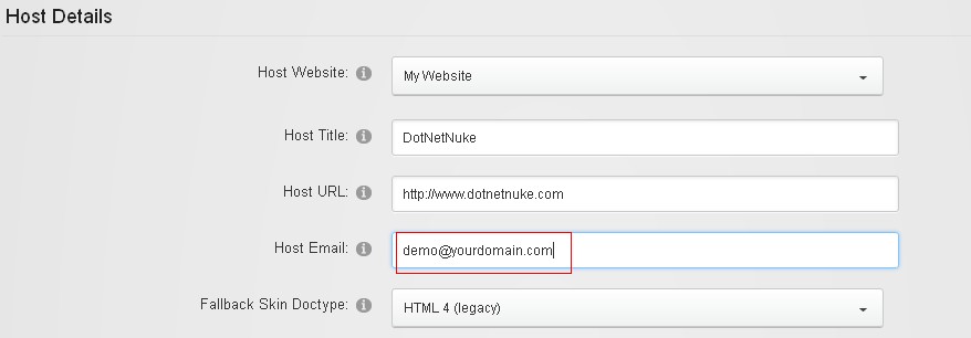 How to configure SMTP authentication in DotNetNuke(DNN) to send email