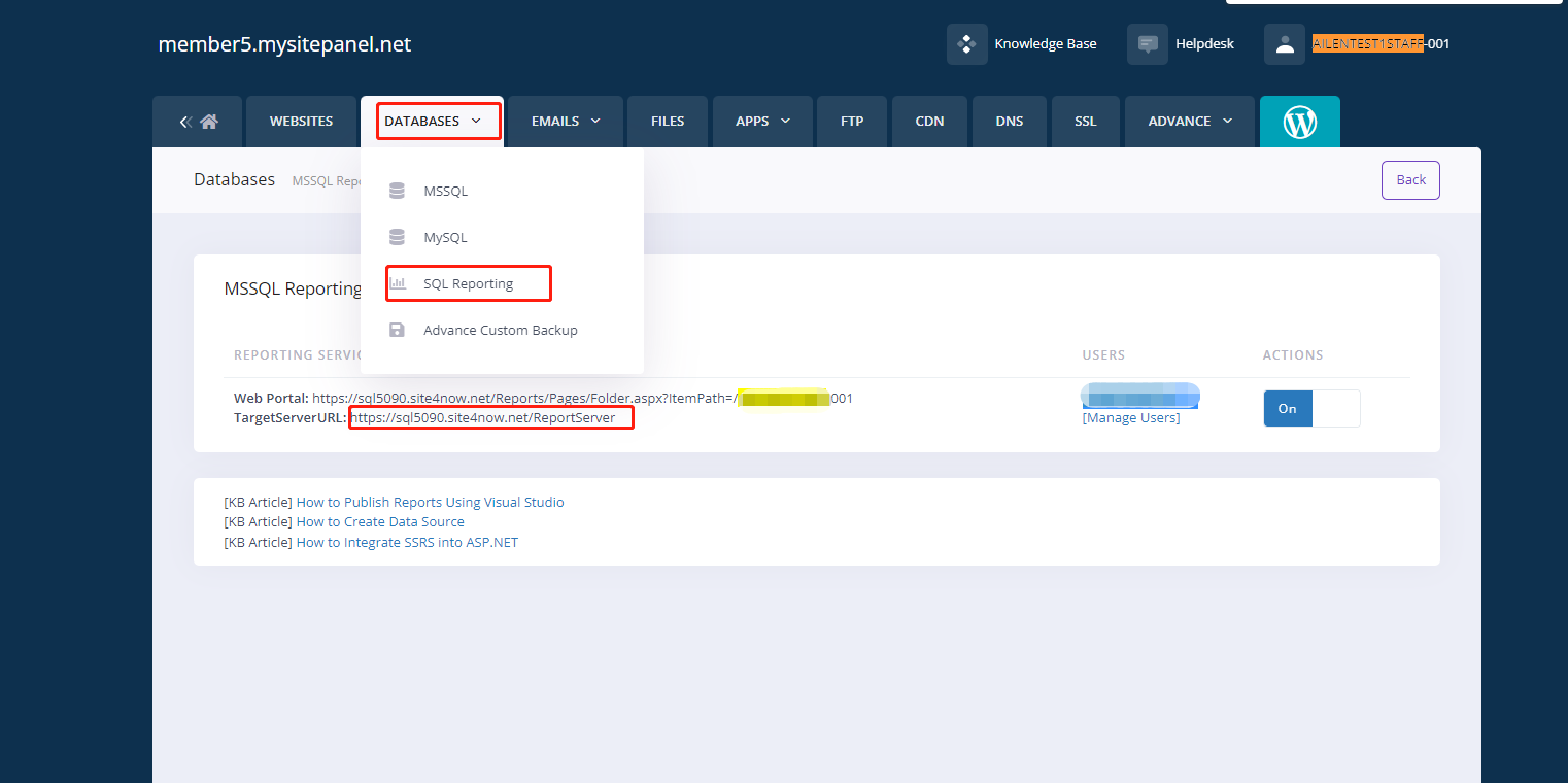 How to publish reports with Report Builder - myASP.NET