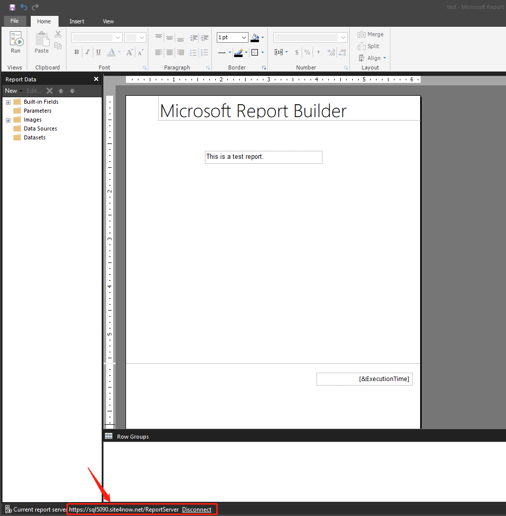 How to publish reports with Report Builder - myASP.NET