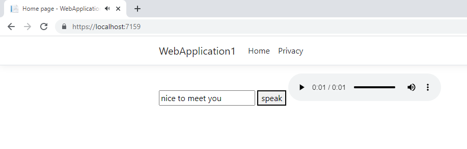 How to use System.Speech in .NET - myASP.NET