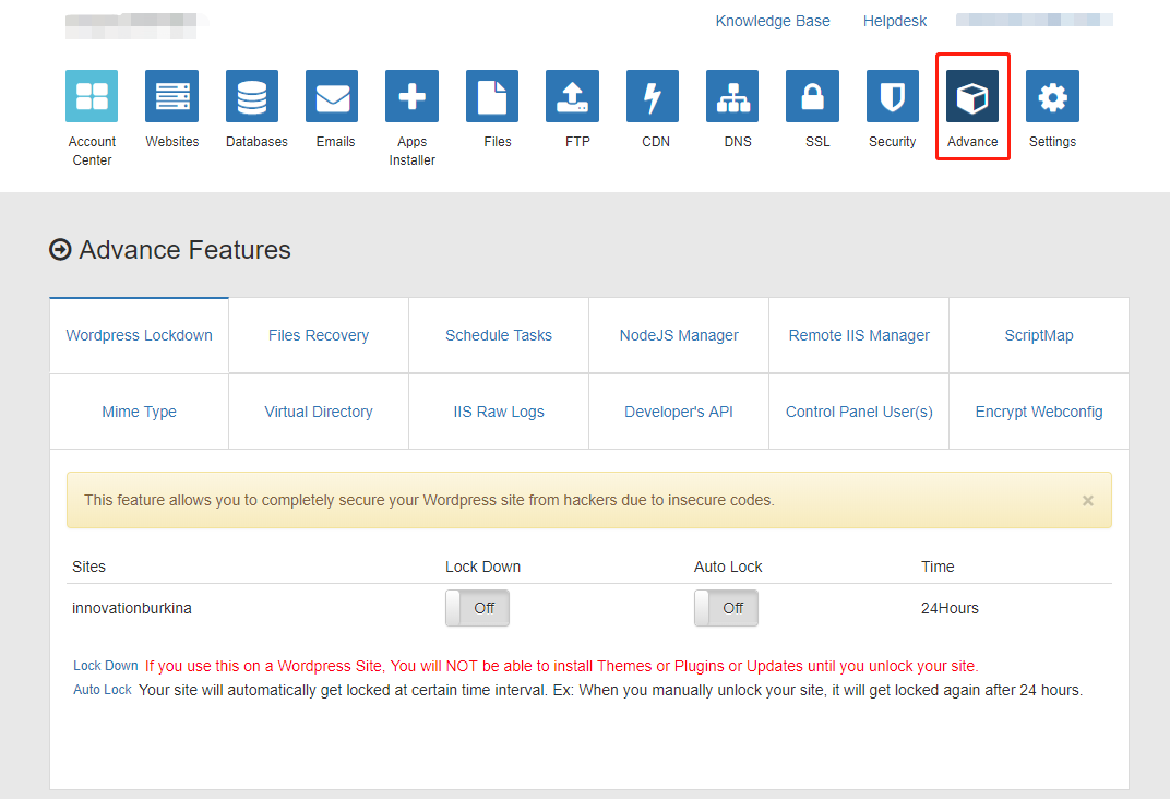 How to add extra user for your Control Panel - myASP.NET