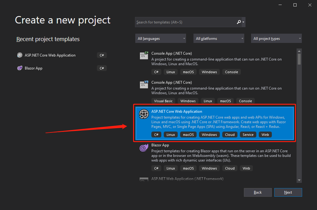 How to publish ASP.NET Core with Angular to our server