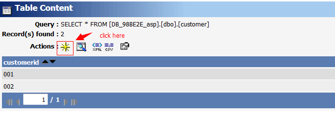 How Could I Add Rowsrecords To The Tables Through Webbase Ms Sql Server Manager